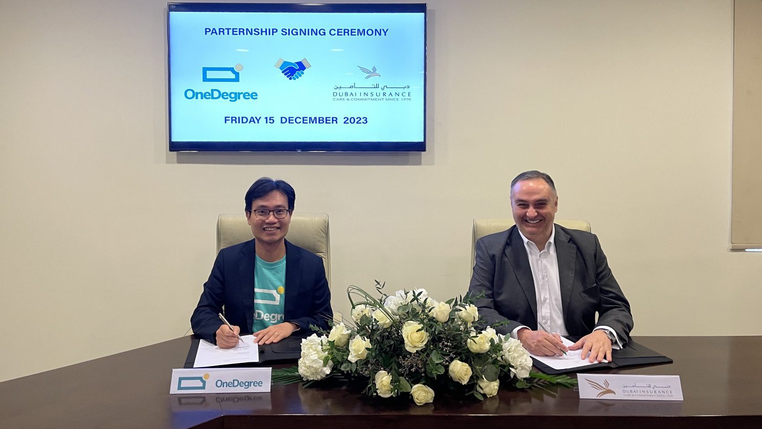 OneDegree partners with Dubai Insurance to introduce digital asset ...